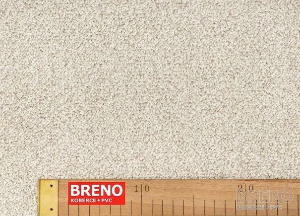 Breno Metrážový koberec AMARA 32 béžový, šíře 400 cm, Béžová