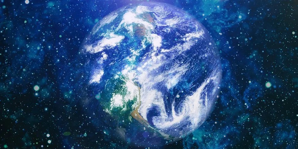 Obraz planeta zem z NASA