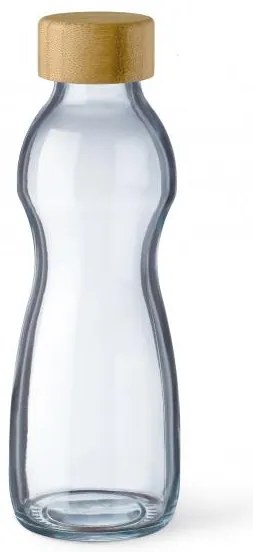 SIMAX PURE SKLENĚNÁ LÁHEV 500ML BAMBUSOVÉ VÍKO