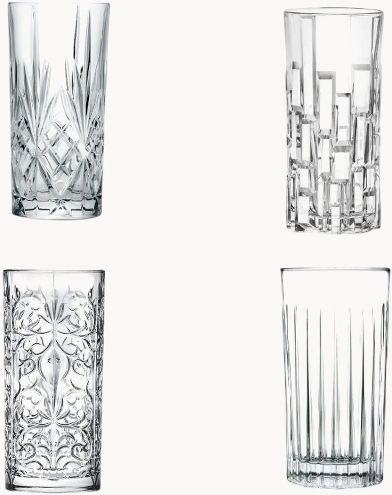Sada křišťálových sklenic Mixology, 4 díly