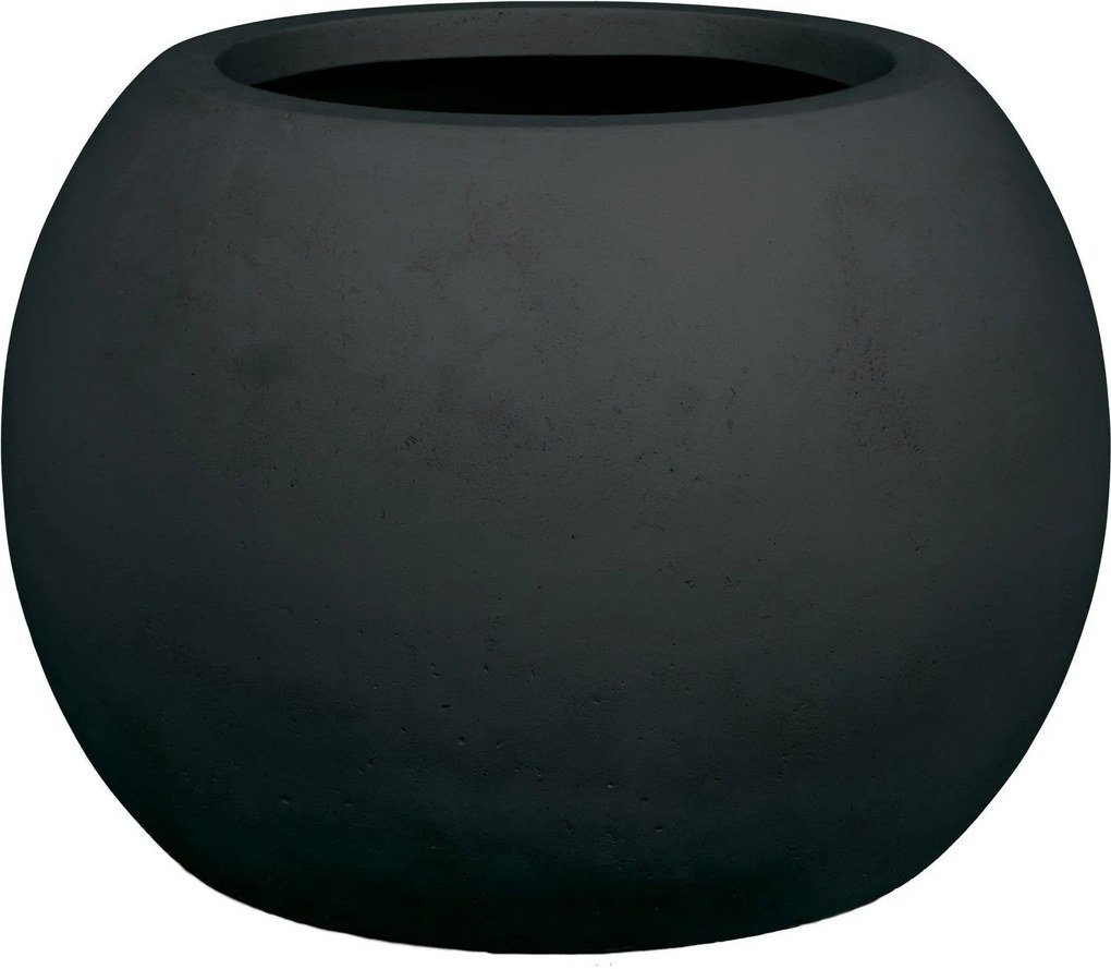 Globe květinový obal Anthracite Rozměry: 60 cm průměr x 43 cm výška