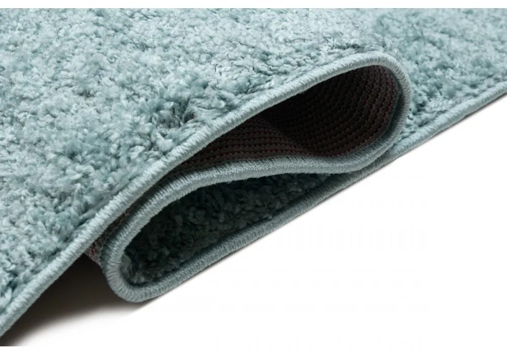 Kusový koberec shaggy Parba světle modrý 160x220cm