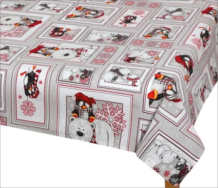 Bellatex Ubrus VÁNOCE Patchwork zimní rozměr 35x35 cm