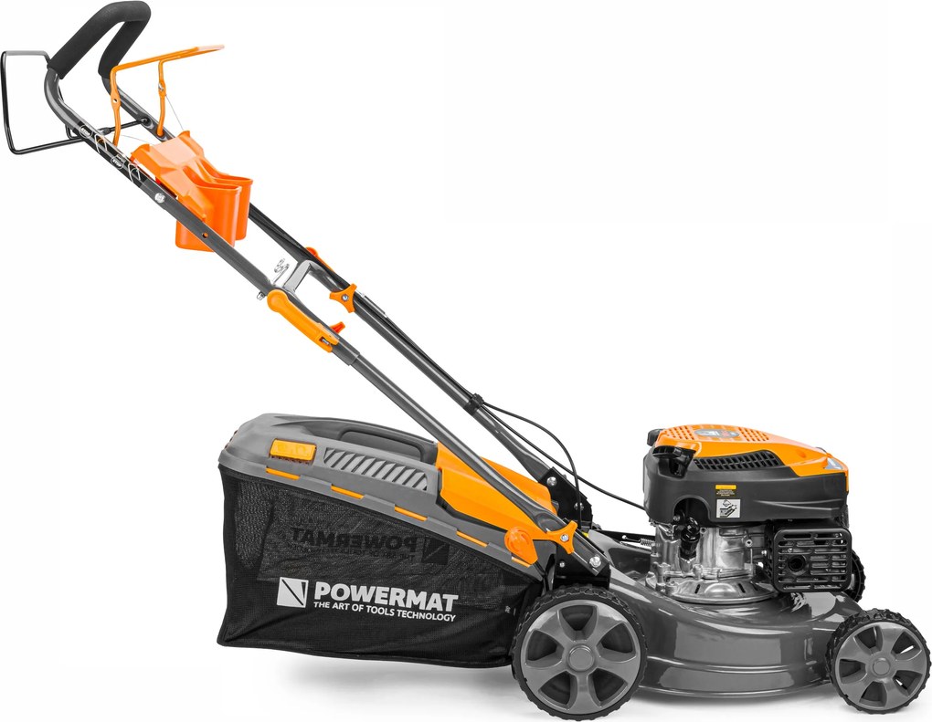 POWERMAT Benzínová sekačka PM-KSS-5S, s pohonem 5 koní, 40 l, 5v1 PM0976