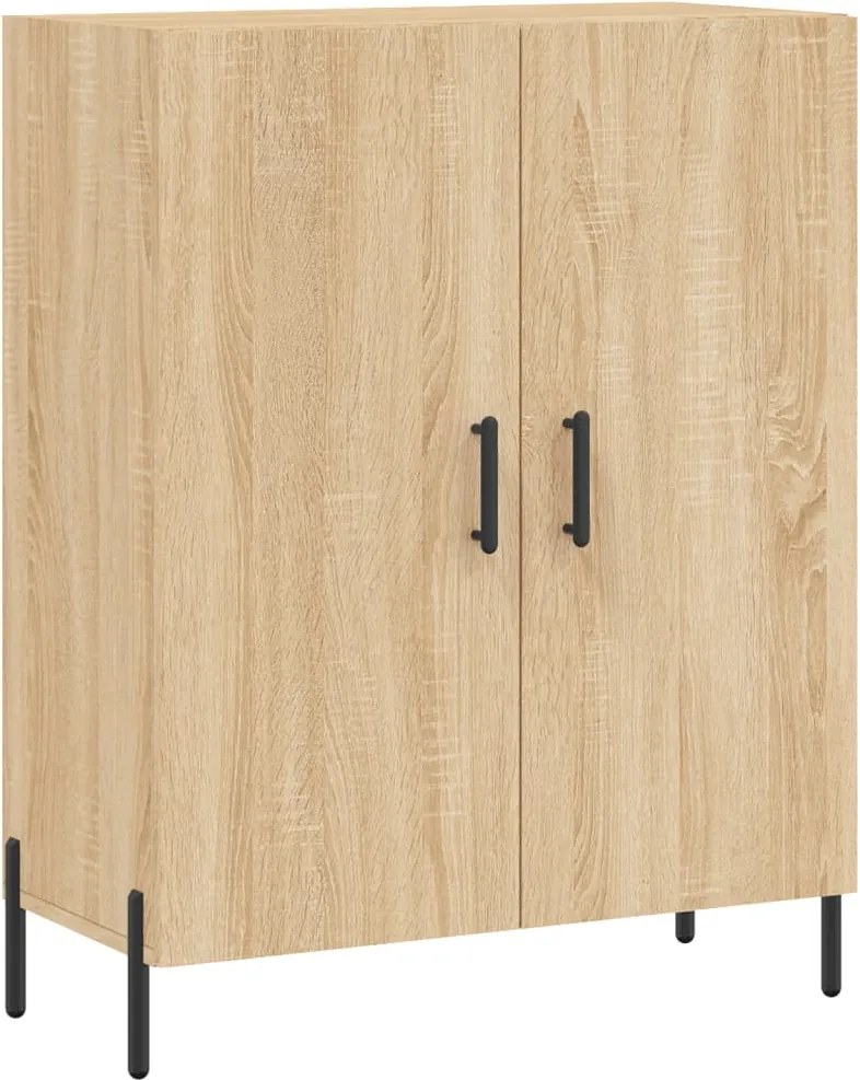 Skříň highboard dub sonoma 69,5 x 34 x 180 cm kompozitní dřevo 3195686