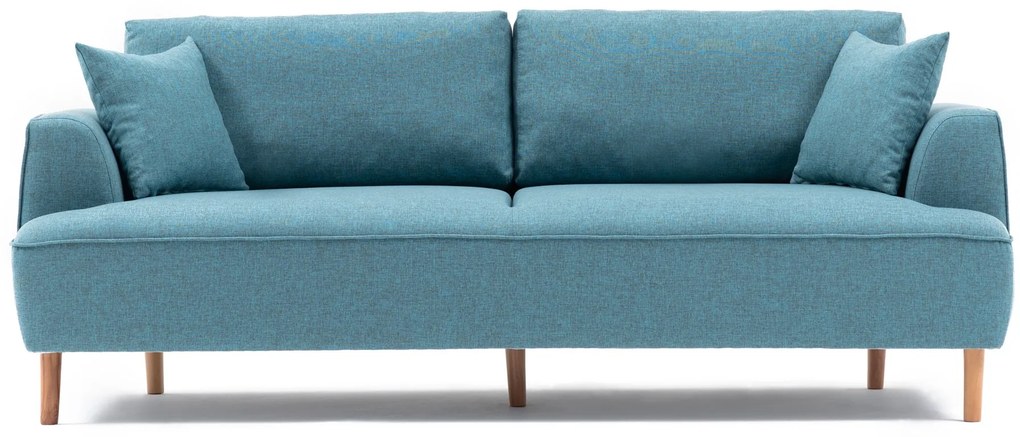 Hanah Home Pohovka FELIX tyrkysová 230 cm 825BLC1380