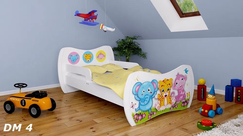 Dětská postel Dream - zvířátka v zoo