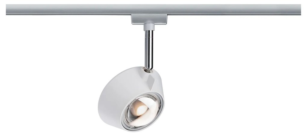 Paulmann 94979 Sabik, spot pro Urail system, 1x4W LED 2700K stmívatelné, matná bílá/chrom