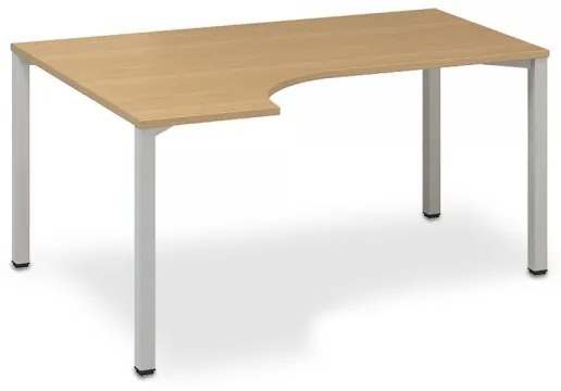 Ergonomický stůl ProOffice B 180 x 120 cm, levý / Buk