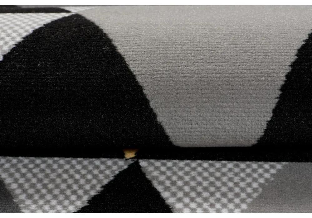 Kusový koberec PP Bolero černožlutý 130x190cm