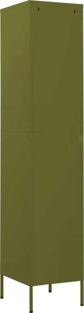 vidaXL Uzamykatelná skříň 35 x 46 x 180 cm ocel [336252] Barva: Mátová