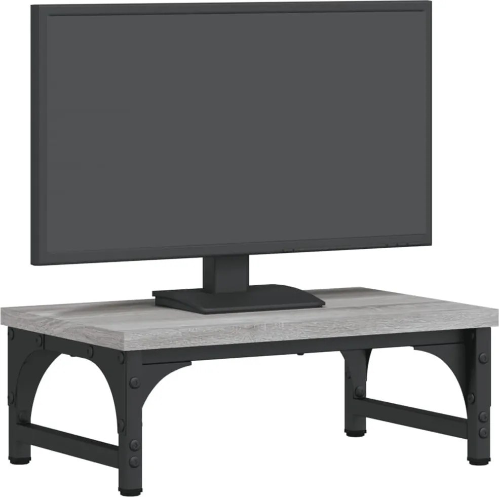 vidaXL Stojan na monitor 37 x 23 x 14 cm kompozitní dřevo [833998] Barva: dub sonoma