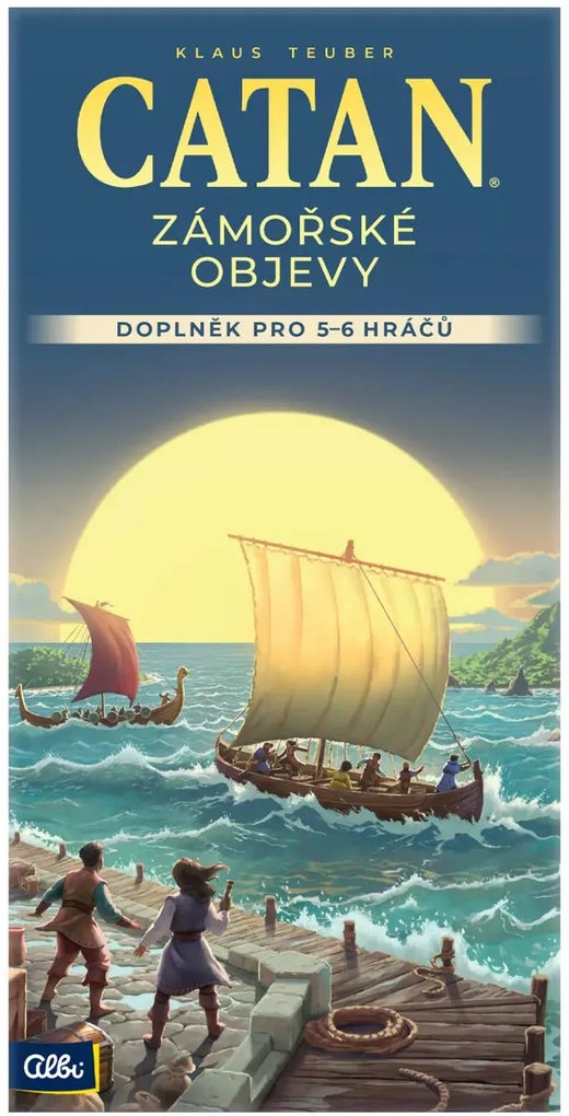 ALBI HRA Catan: Zámořské objevy 5-6 hráčů (2025) *SPOLEČENSKÉ HRY* albrv