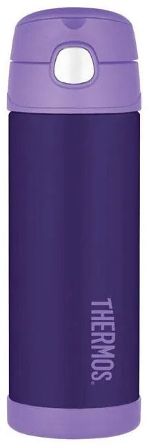 Thermos Dětská termoska s brčkem 470 ml Limetková