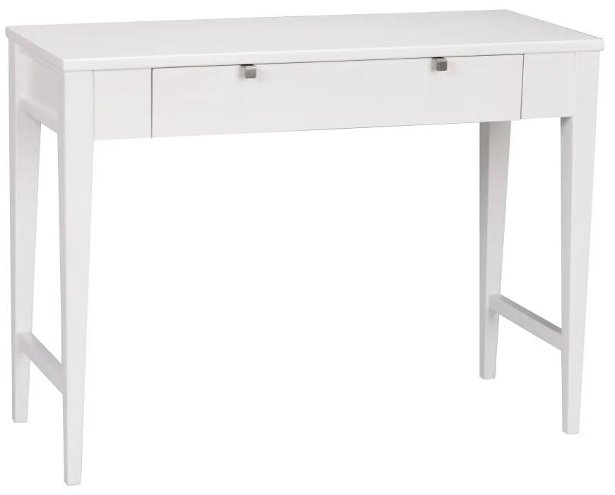 Bílý dubový konzolový stolek Rowico Fulla