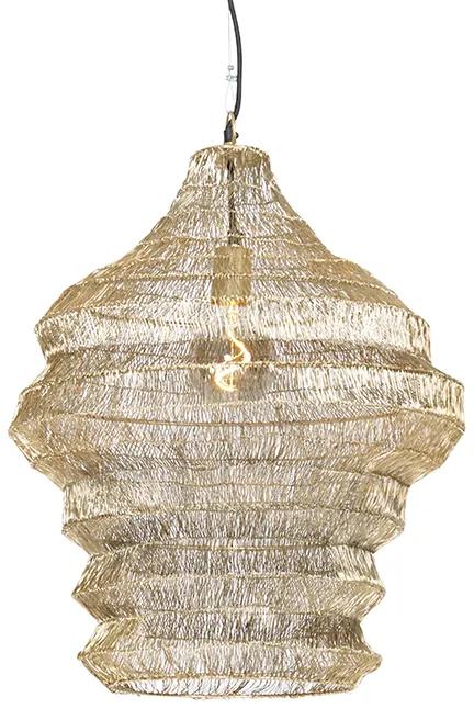 Orientální závěsná lampa zlatá 45 cm x 60 cm - Vadi
