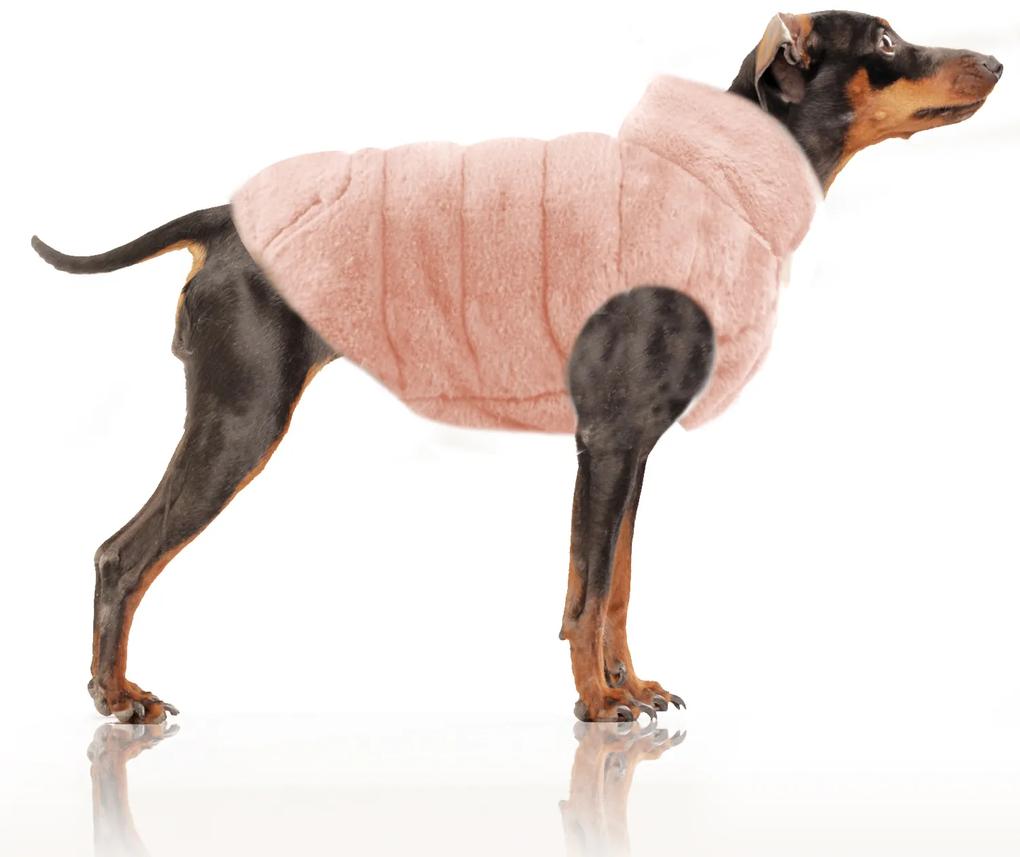 MILK&PEPPER Oboustranný kabát pro psy Louise Velikost: 26