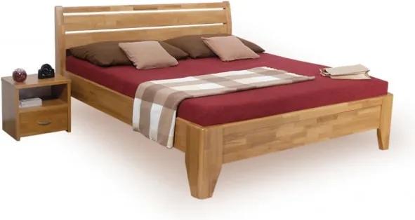 Manželská postel z masivu VERONA, 160x200, 180x200, buk VYKONA, 160x200 cm