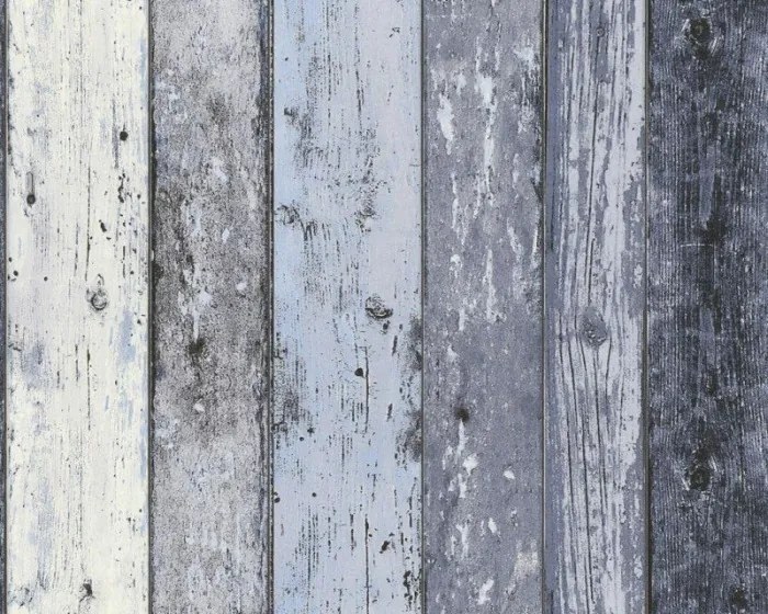 A.S. Création 8550-60 tapety na zeď Best of Wood'n Stone | 0,53 x 10,05 m | modrá, šedá, bílá vliesová tapeta na stěnu 855060