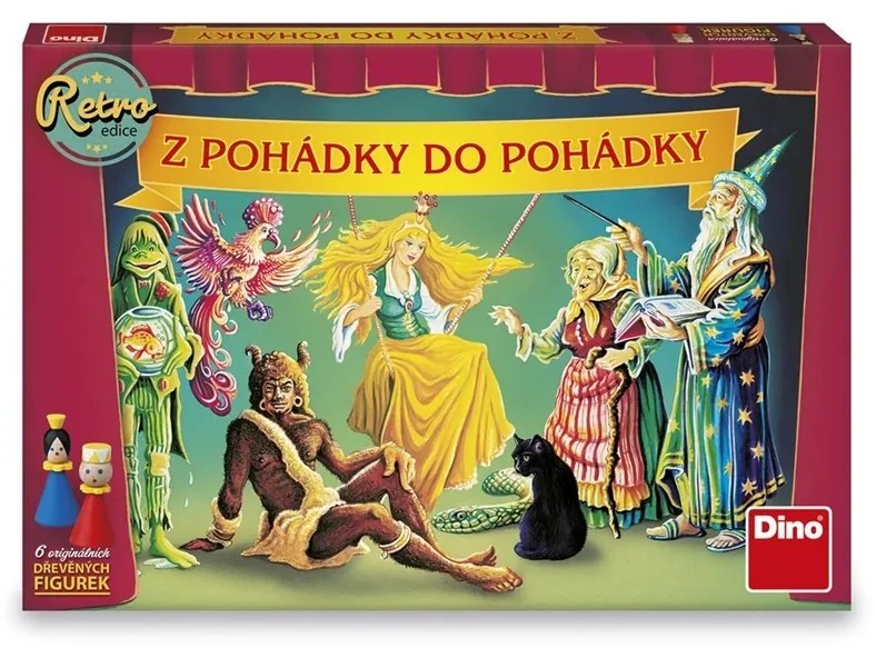 Dino Dětská hra Z pohádky do pohádky - retro edice