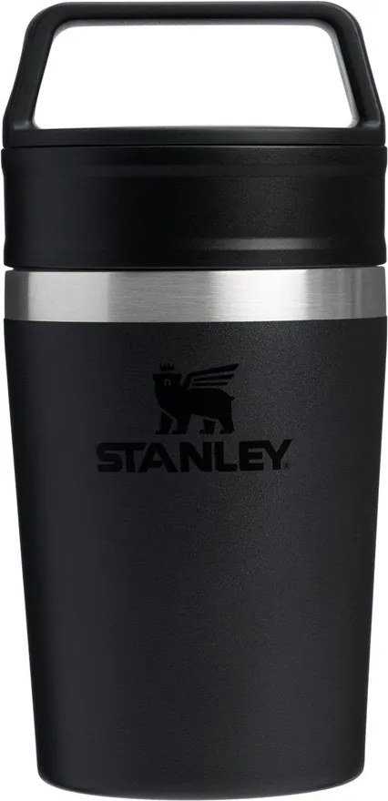 Černý termo hrnek z nerezové oceli 230 ml Café-To-Go Travel Mug Black 2.0 – Stanley