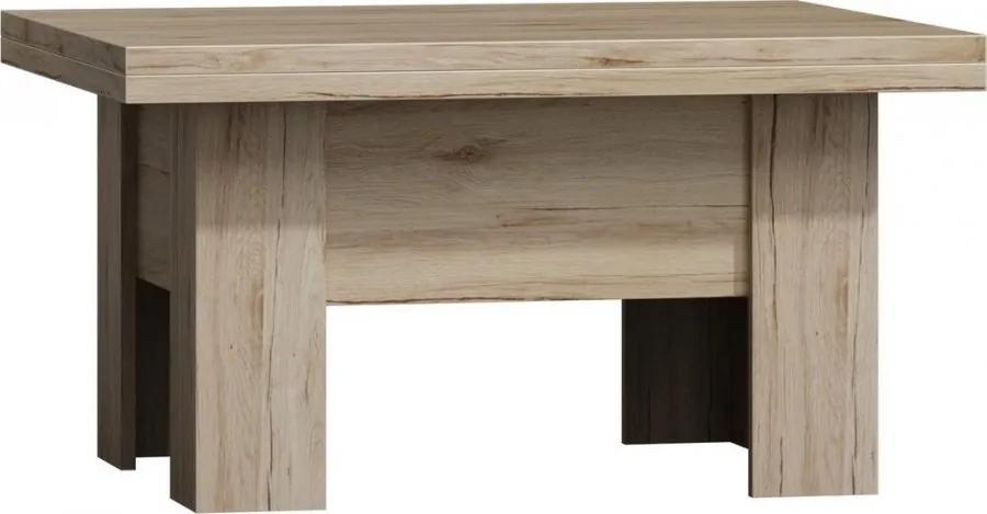 Casarredo - Komfort nábytek Konferenční stolek ERIK se zvedacím mechanismem, výběr barev | barva: jrs-dub-artisan