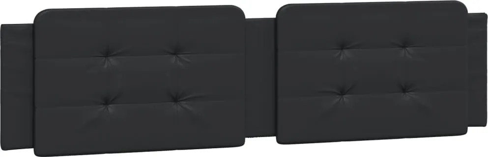 Postel s matrací Zadar černá 160 x 200 cm umělá kůže 3208873