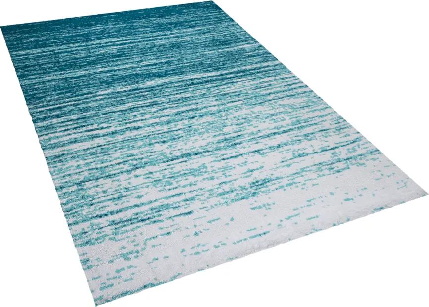 Moderní modrý koberec 140x200 cm - KATERINI