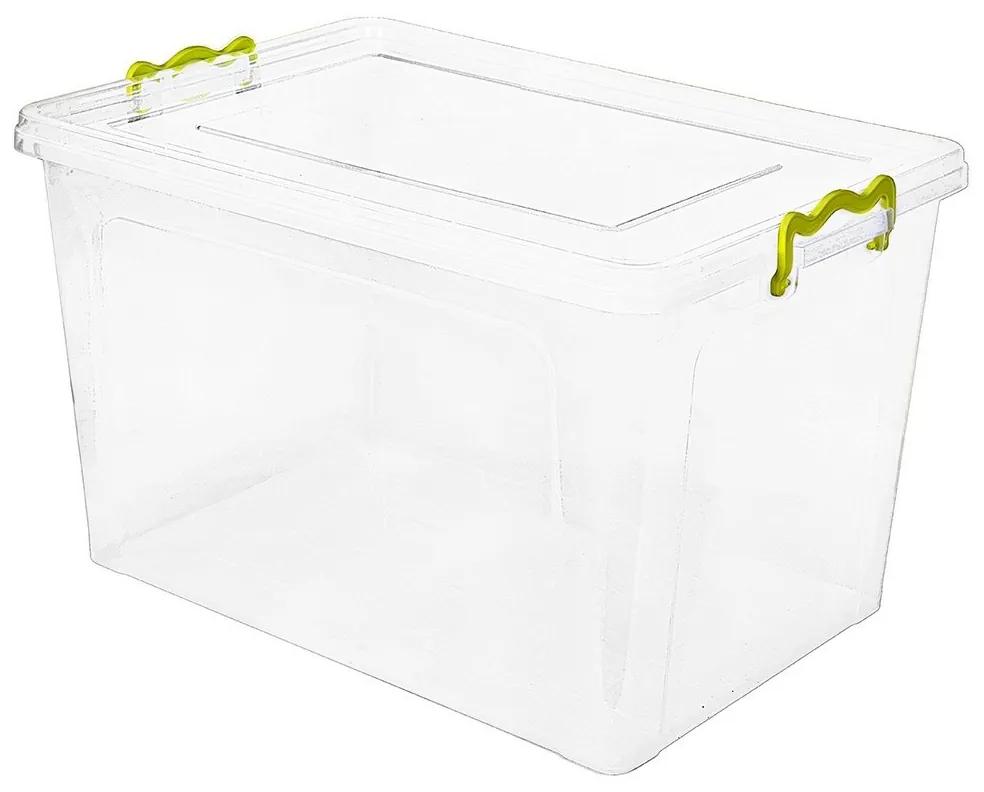 Aldo Plastový úložný box 1,5 l, bílá | BIANO