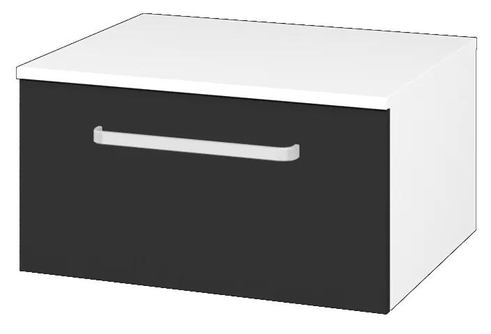 Dřevojas Skříň nízká DOS SNZ1 60 Varianta: M01 Bílá mat / Úchytka T05 / M01 Bílá mat