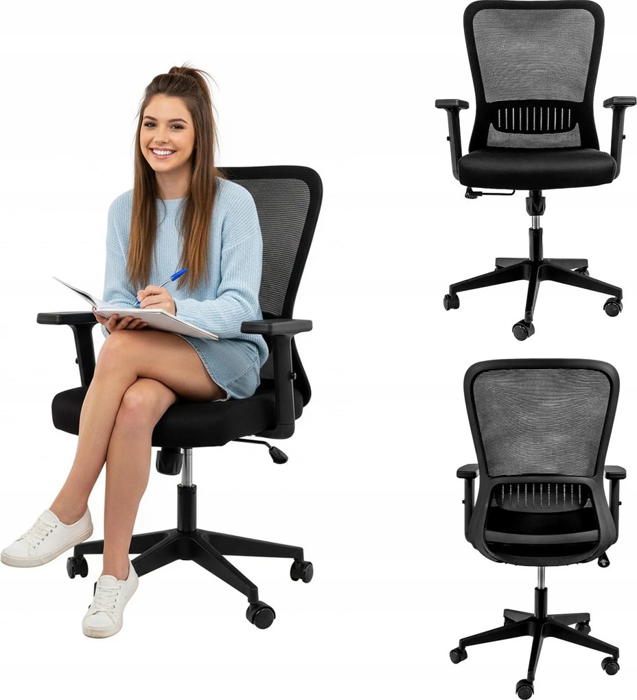 Kancelářská otočná židle Furvero Ergonomická, nastavitelná norma