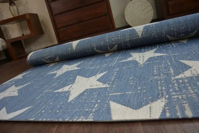 Koberec Floorlux sizal flat 48648/591 hvězdy
