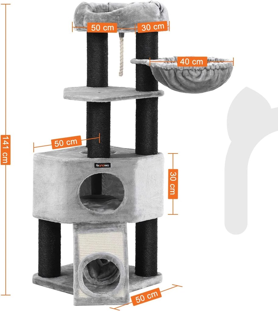 Škrabadlo pro kočky PCT02W
