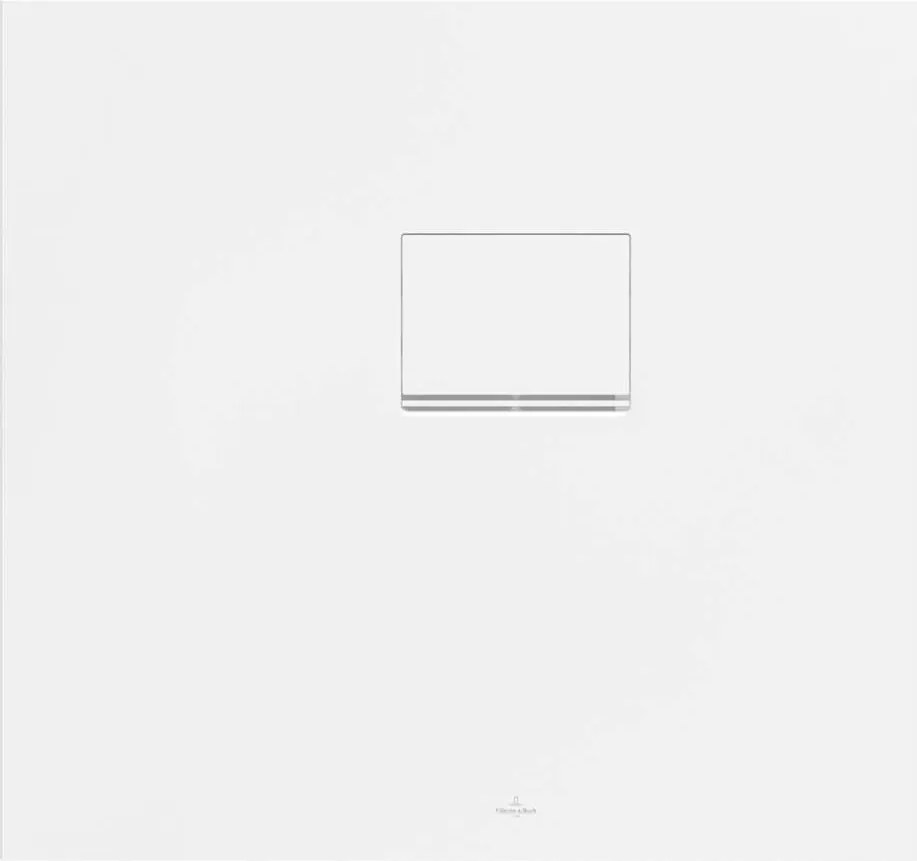 Villeroy & Boch Squaro Infinity - Sprchová vanička, 80x75 cm, Stone White UDQ8075SQI2RV-RW