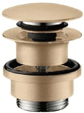 Hansgrohe - Odtoková souprava Push-Open, kartáčovaný bronz 50100140
