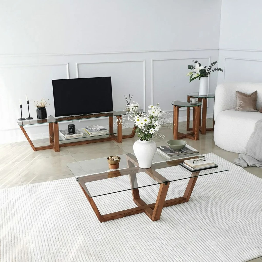 Konferenční stolek Amalfi Walnut