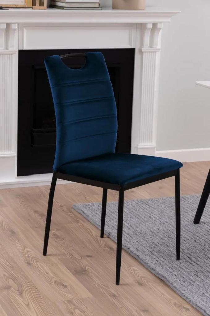Jídelní židle Dia tmavě modrá