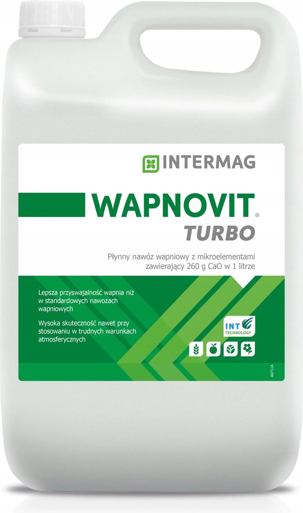 Wapnovit Turbo 5 L. Intermag listové hnojivo,