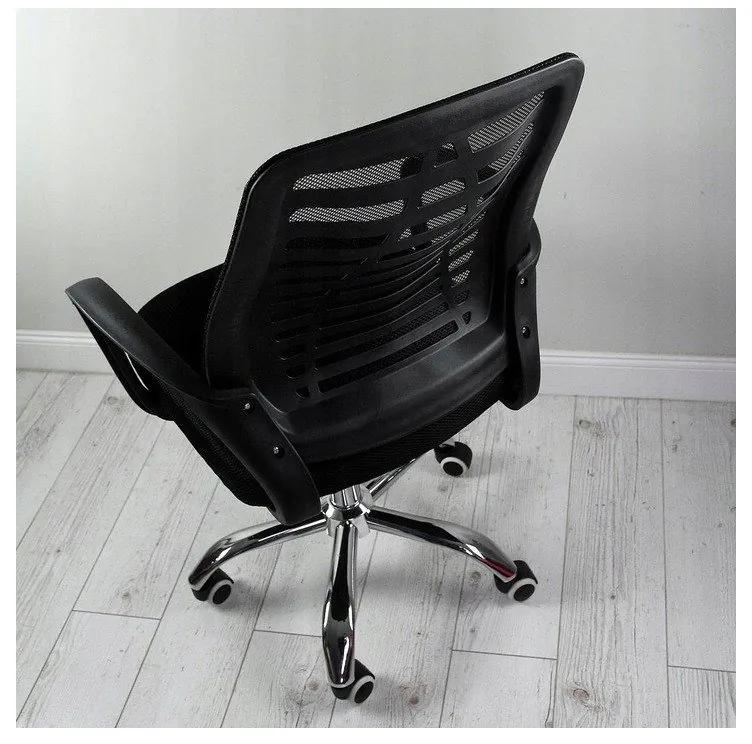 eCa KO05 Kancelářská židle na kolečkách MESH černá