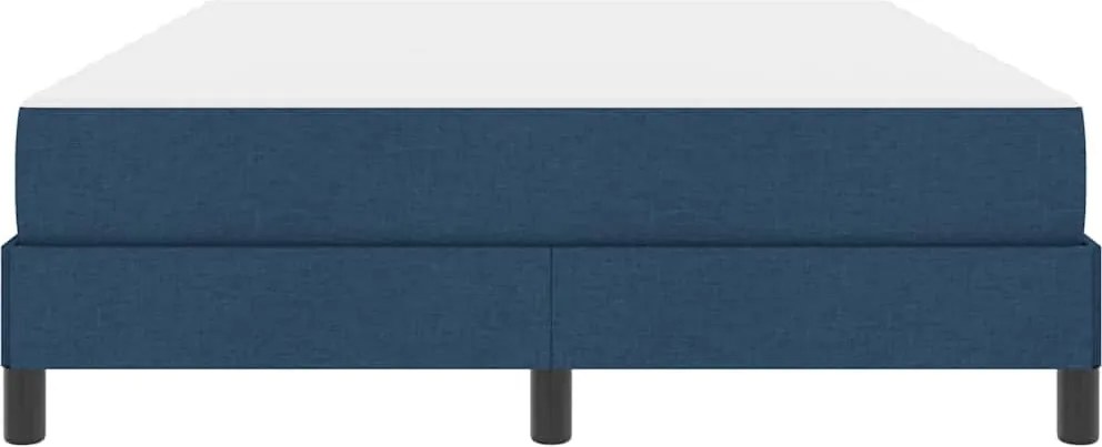 Postel s boxspringem Modrá 140 x 200 cm textil 3398499