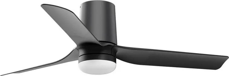 FARO 33834-1TW MINI PUNT TUB S LED stropní ventilátor, černá s DC motorem - FARO