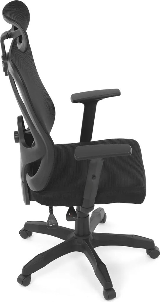 Ergonomická kancelářská židle ORVIN - černá síťovina