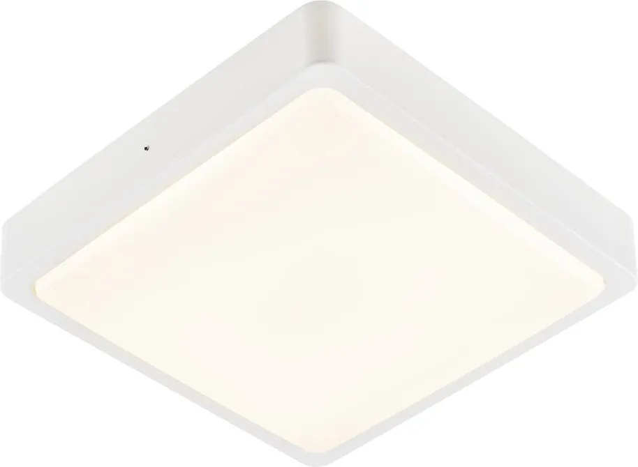 LA 1003451 AINOS SQUARE SENSOR Outdoor, nástěnné a stropní LED svítidlo, bílé, spínač CCT 3000/4000K - BIG WHITE (SLV)
