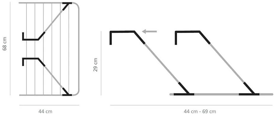 Brabantia Závěsný sušák bílý