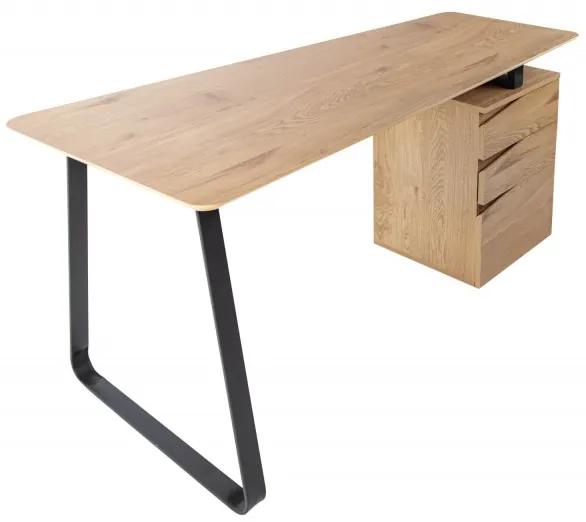Studiový stůl 160cm dubový vzhled / 40986