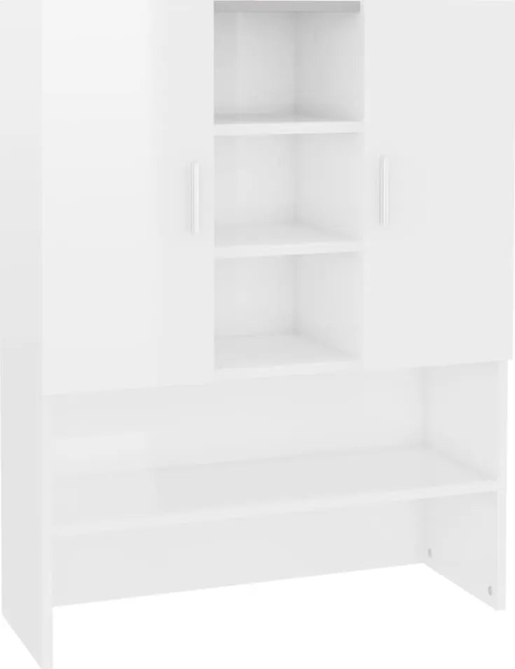 vidaXL Skříňka nad pračku 70,5 x 25,5 x 90 cm [815946] Barva: šedá sonoma