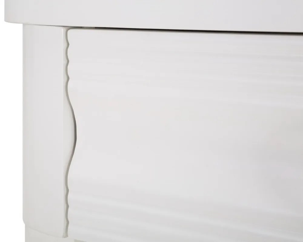 Designová konzole Hahnunah 110 cm bílá