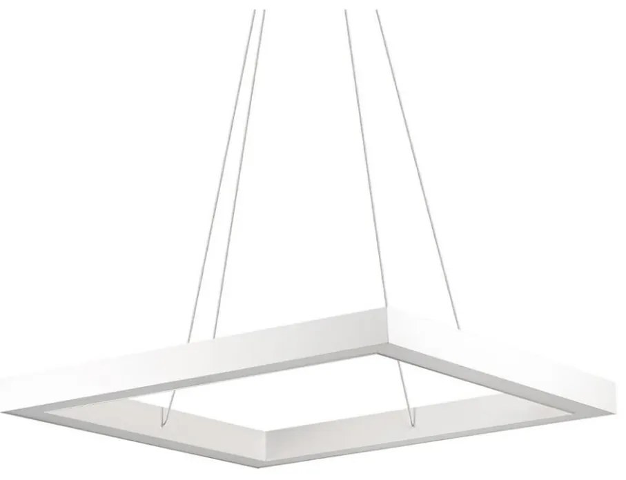 Ideal Lux - LED Lustr na lanku ORACLE LED/39W/230V 3000K 60x60 cm bílá