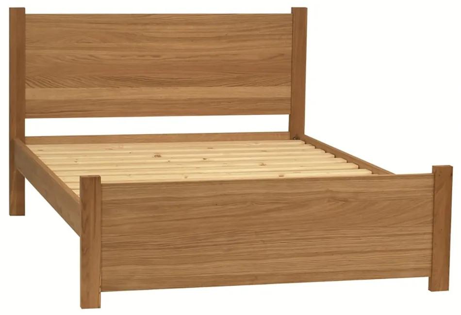 Dřevěná postel stela 22623 - dub - unis-n