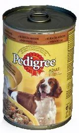 PEDIGREE KONZ. ADULT S KAROTKOU 400g